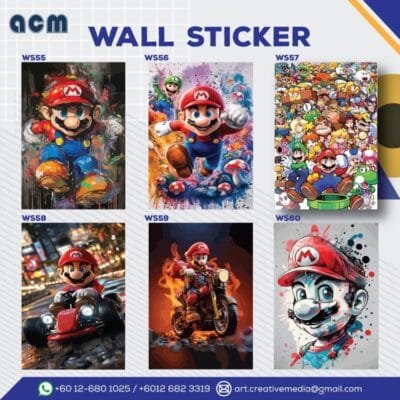 Wall Sticker Design WS55-WS60 | Wall & Glass Sticker, Signage ...